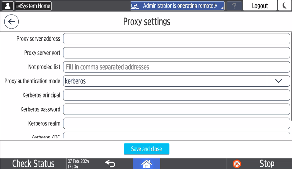 Post-installation device setup | YSoft SAFEQ documentation